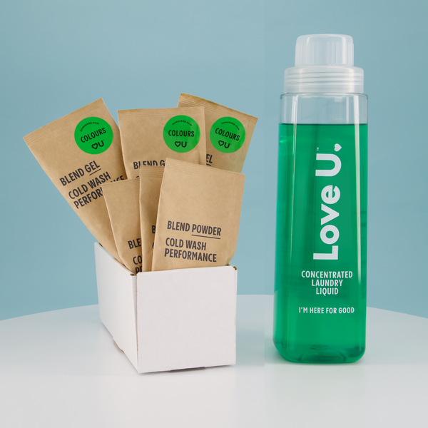 Colours Laundry Liquid Starter Pack – Love U Soap